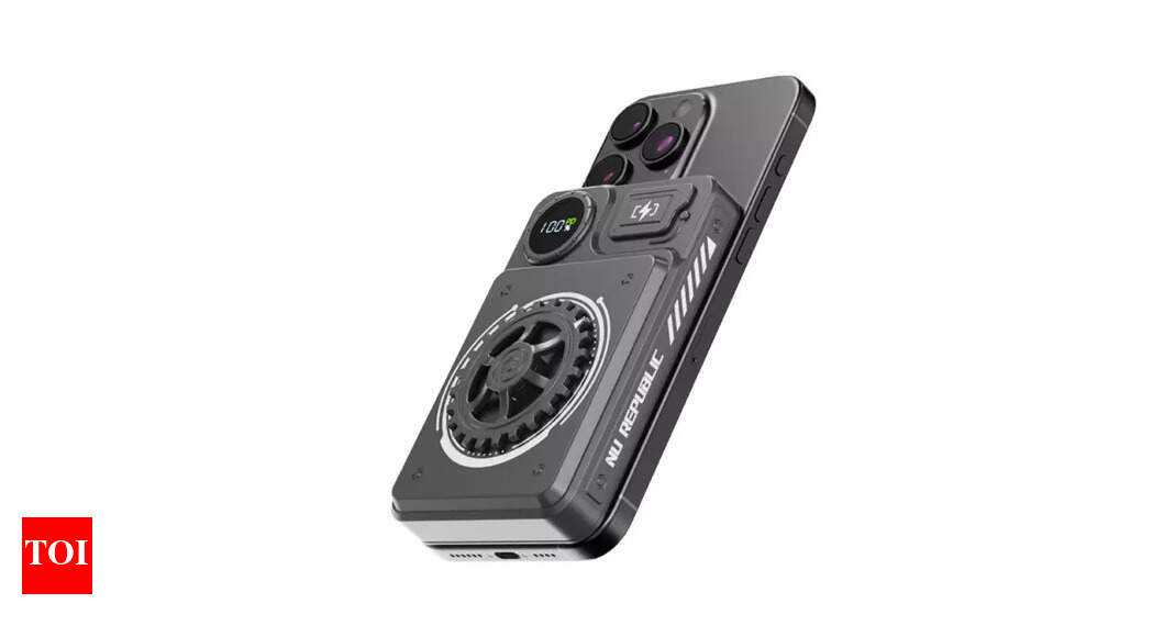 Nu Cybotron Spin is India’s first wireless powerbank with a fidget ...