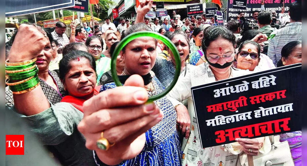 Badlapur School Sexual Abuse Case: Sweeper home vandalised; no lawyer ...