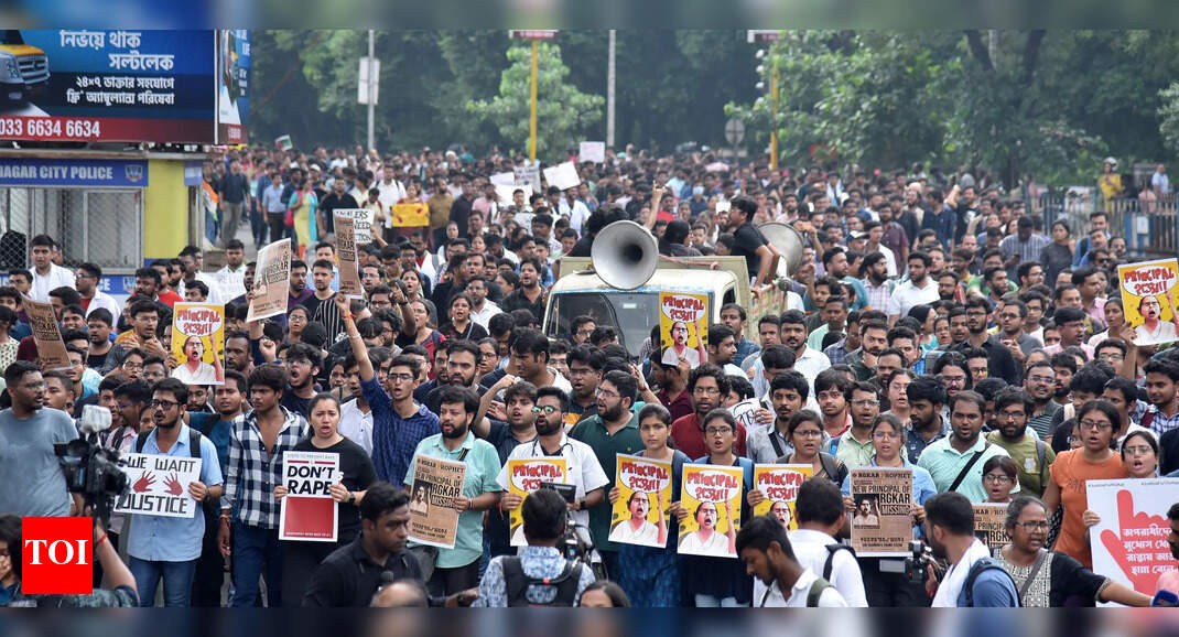 Doctors Protests: Indefinite stir over Kolkata doctor rape case ...