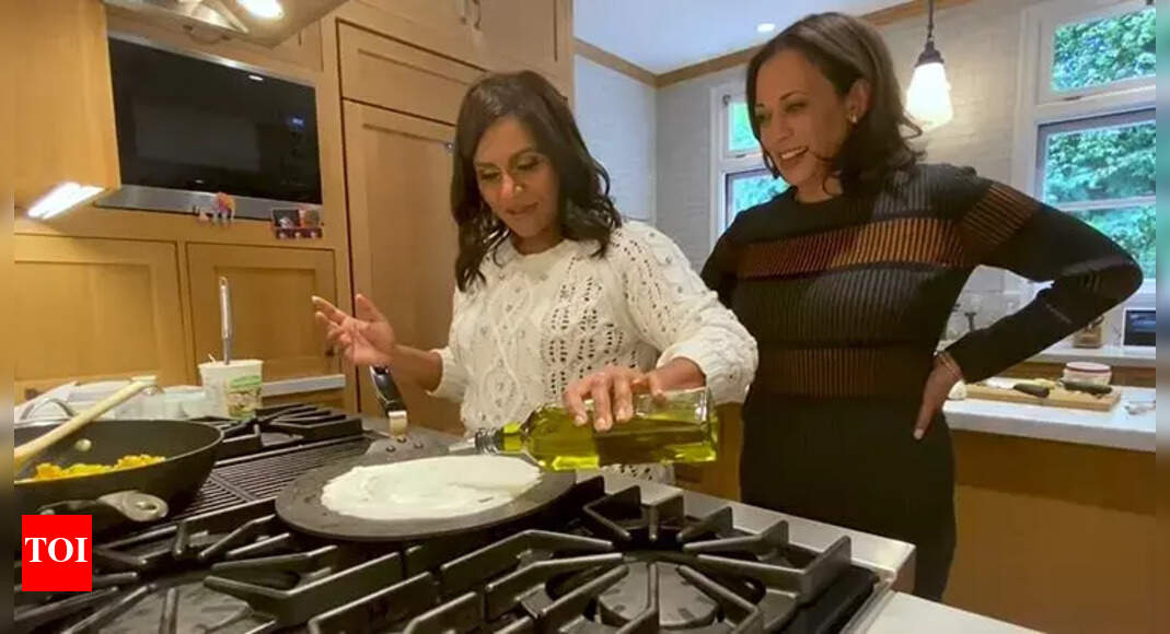Outed Kamala Harris as an Indian: Mindy Kaling's DNC throwback to dosa ...
