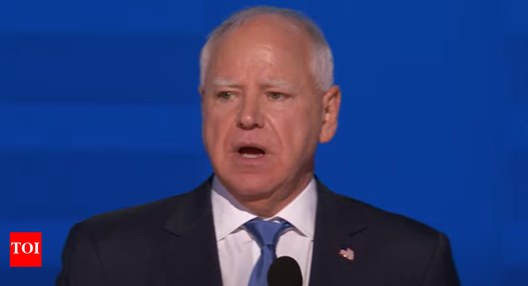 Coach Class: Tim Walz and a teachable moment in US politics - Times of ...