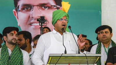 JJP suffers major setback as 6 MLAs Quit party in 6 days, Dushyant ...