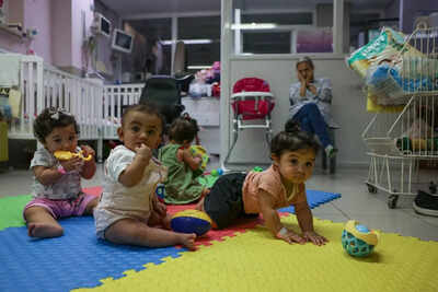 The Gaza mothers separated from their newborns by war - Times of India