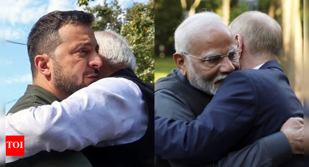 Tale of two hugs and PM Modi's 'Bharat first' policy amid Russia ...