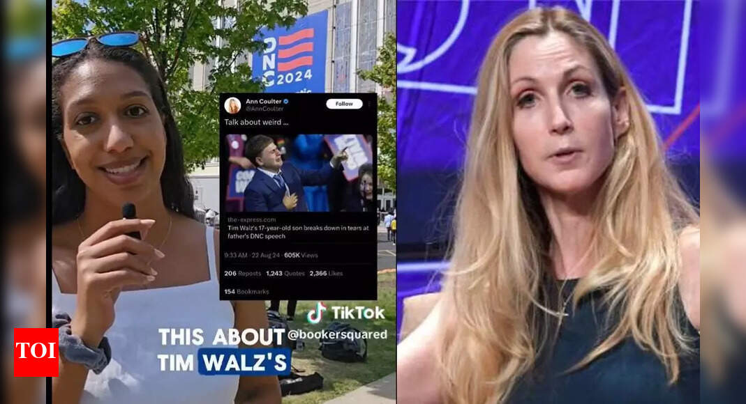 Ann Coulter called Gus Walz ‘weird’. This TikToker just destroyed her ...