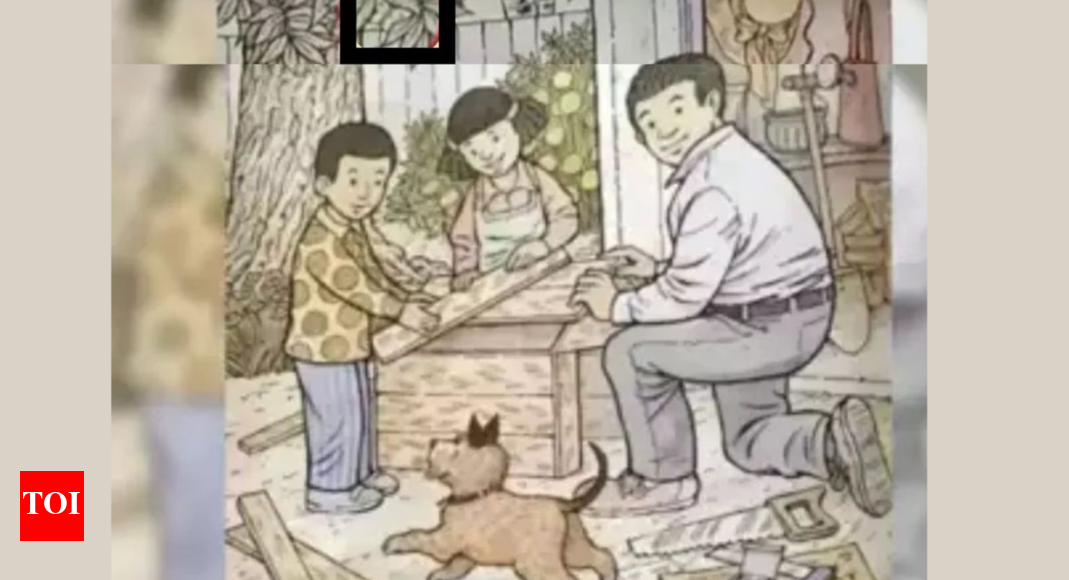 Optical Illusion: Find two hidden animals in this picture - Times of India