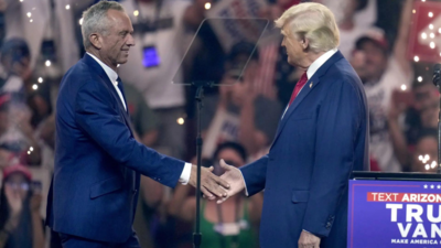 How Donald Trump's stance on RFK Jr shifted from 'radical left Democrat' to 'very smart' - Times ...