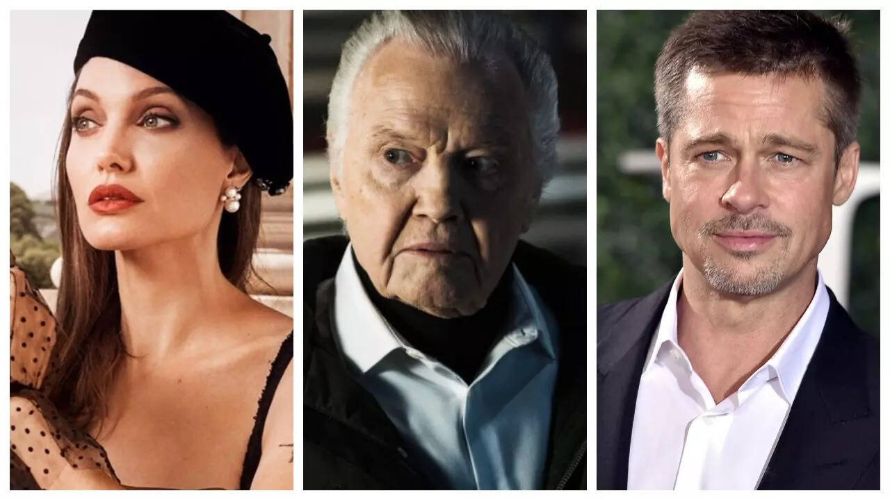 Jon Voight And Brad Pitt Angelina Jolie's Father And Brother Support