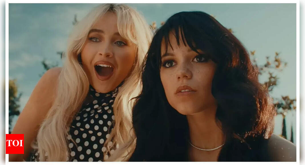 Jenna Ortega and Sabrina Carpenter’s 'Taste-Short 'n' Sweet' music video takes internet by storm ...