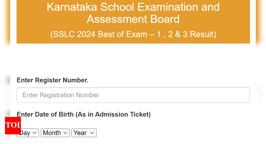 SSLC Result: Karnataka SSLC Exam 3 Result 2024 declared at karresults ...