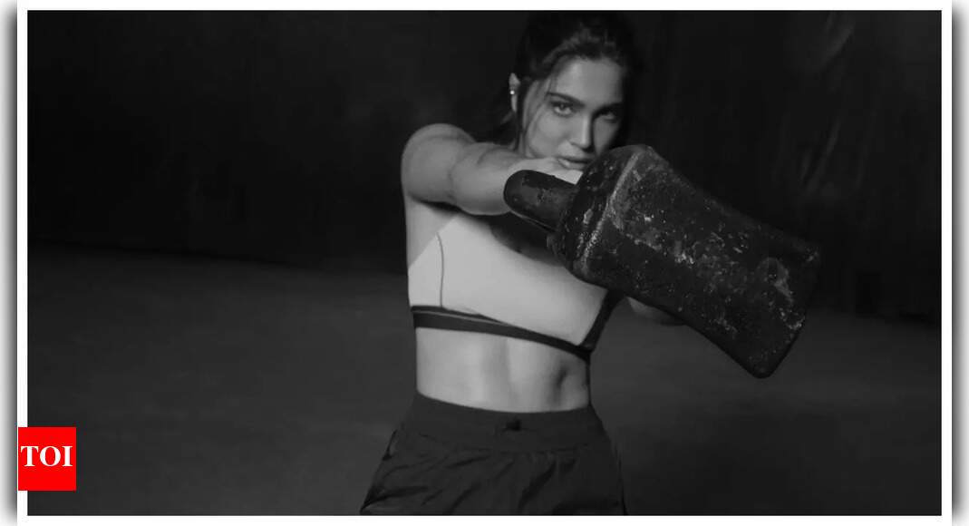 Sharvari Wagh gears up for Kashmir schedule with an "Alpha State of Mind" | - Times of India