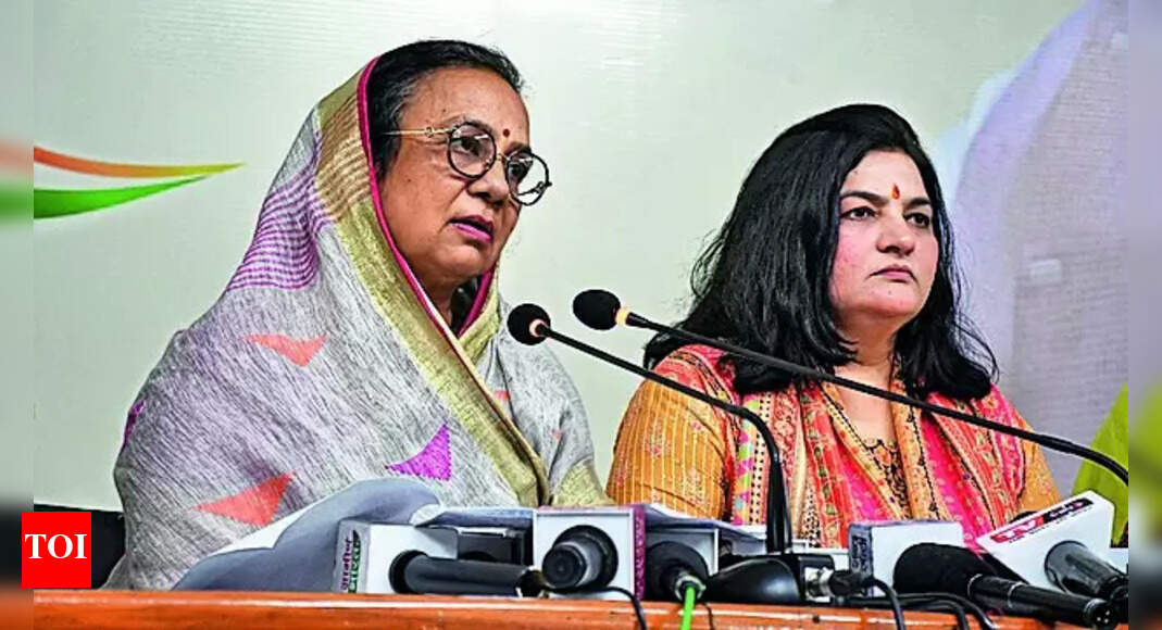 Nari Nyay Andolan: Mahila Congress launches Nari Nyay Andolan campaign ...