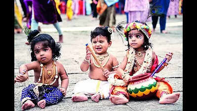 Kadri Temple: Kadri Temple Sri Krishna Vesha Competition on Janmashtami ...