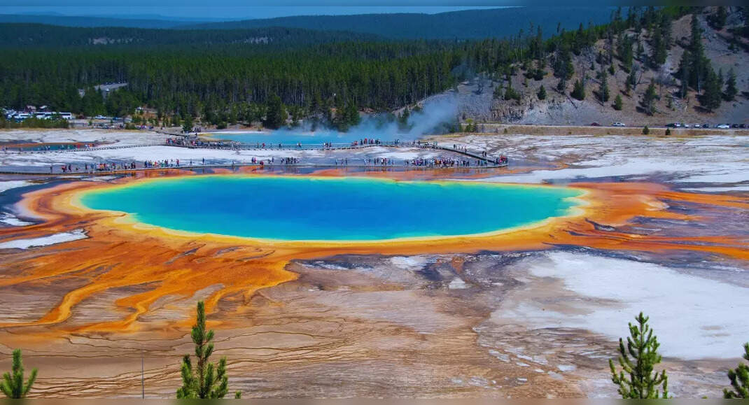What's inside Yellowstone National Park, the world's oldest national ...