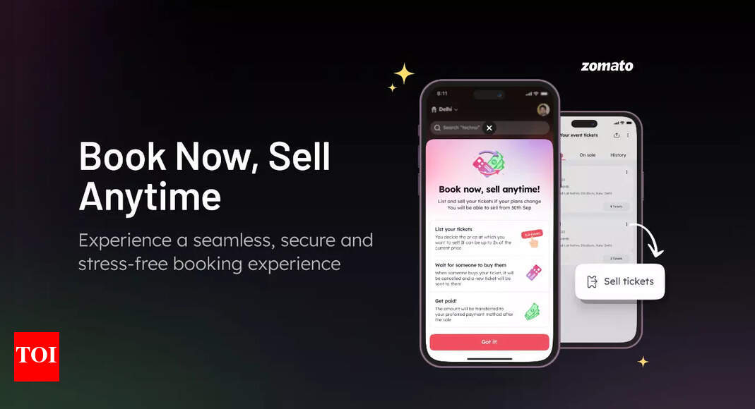Zomato introduces Book Now, Sell Anytime feature: What it is and how it ...