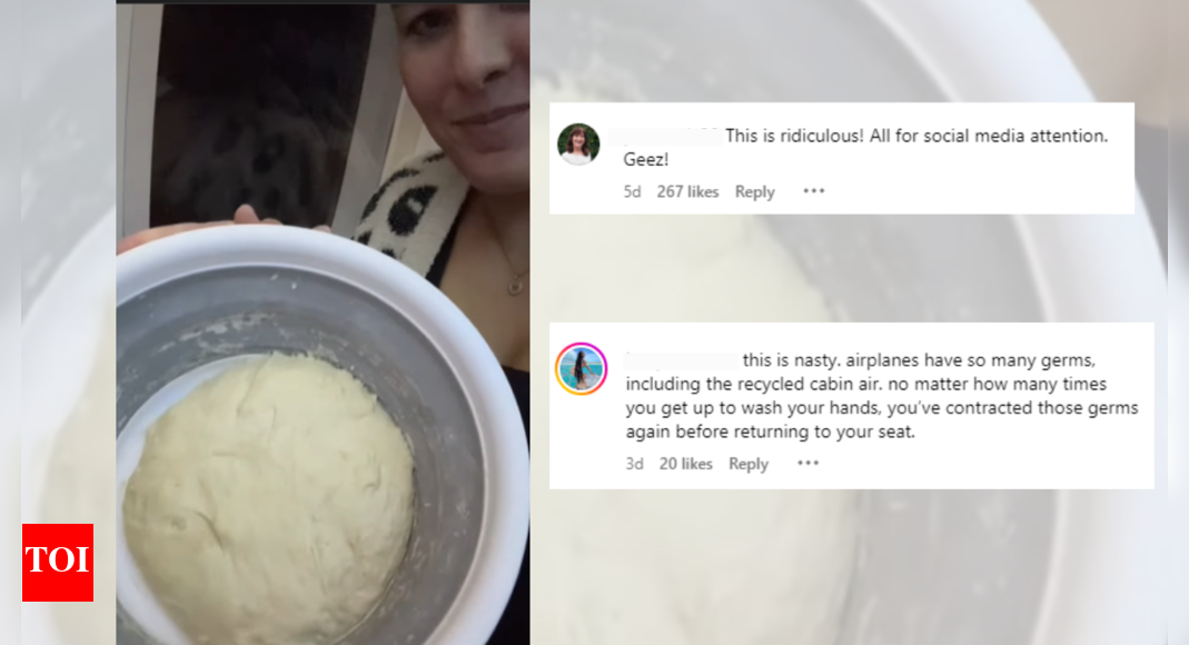 US baking influencer criticized for in-flight bread-making: 'It’s a ...