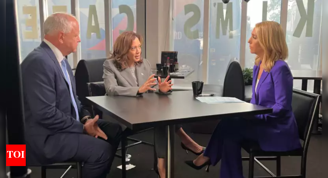 Kamala Harris Interview Live Updates: 'People are ready to turn the ...