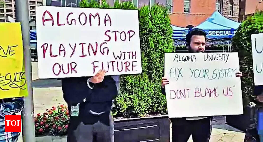 International Students: International Students Protest Failing Grades ...