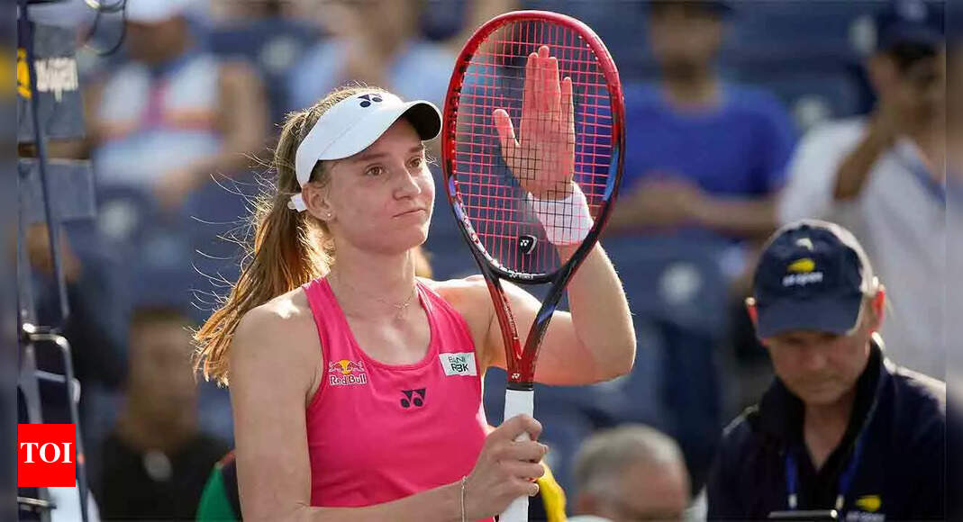 US Open: Former Wimbledon champion Elena Rybakina pulls out due to ...