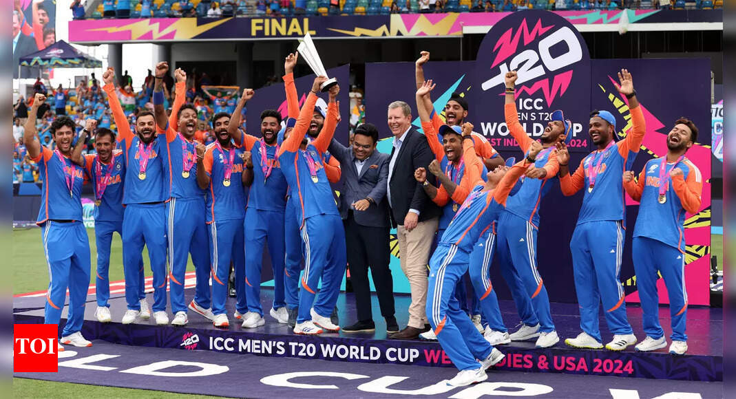 India end 11-year ICC trophy drought with 2024 T20 World Cup triumph ...