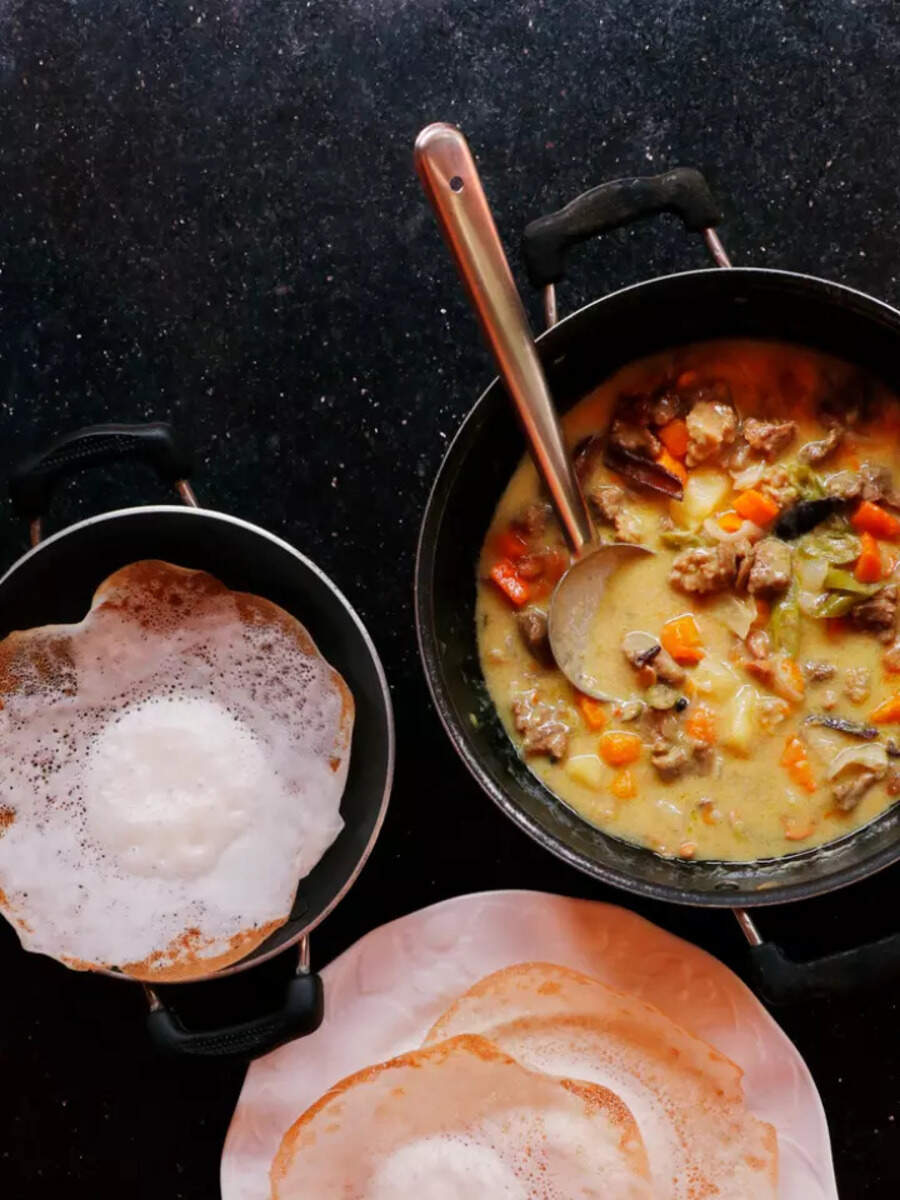 How to make Kerala-Style Appam and Chicken Stew at home | Times of India