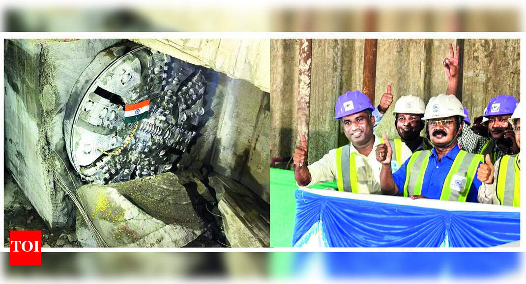Tunnel Boring Machine: Tunnel Boring Machine Completes 903m Tunnel in ...