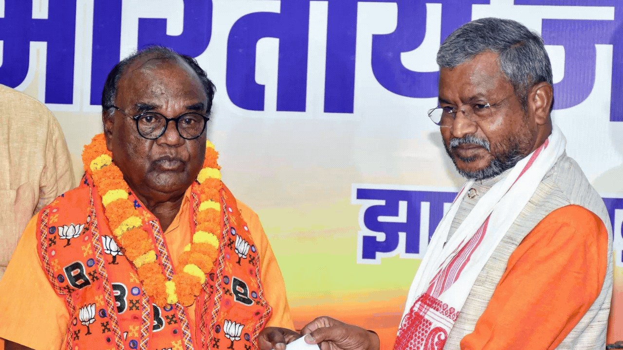 Expelled JMM leader Lobin Hembrom joins BJP, cites discontent within ...