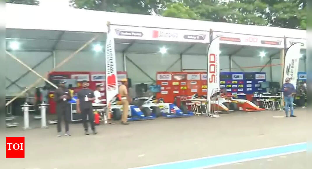 Formula 4's official flag off delayed due to technical issues at ...