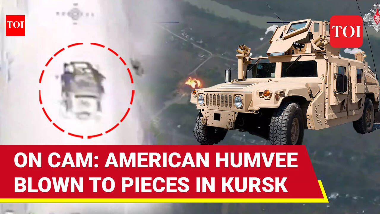 American Humvee Blown To Pieces As Russian FPV Drone Launches Direct ...