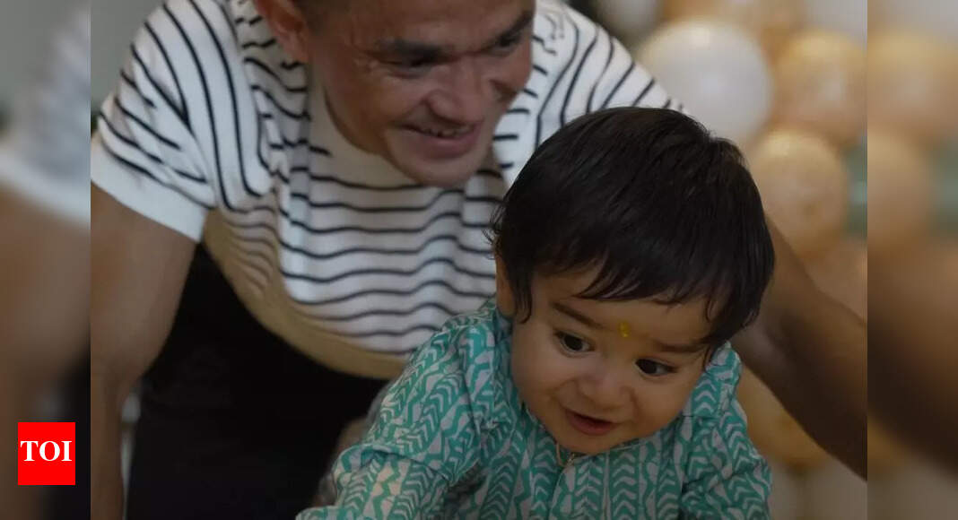 Sunil Chhetri reveals son’s face, pens a sweet note on his first ...