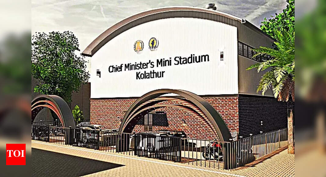 Mini stadium coming up in Kolathur at ₹7.75 crore | Chennai News ...