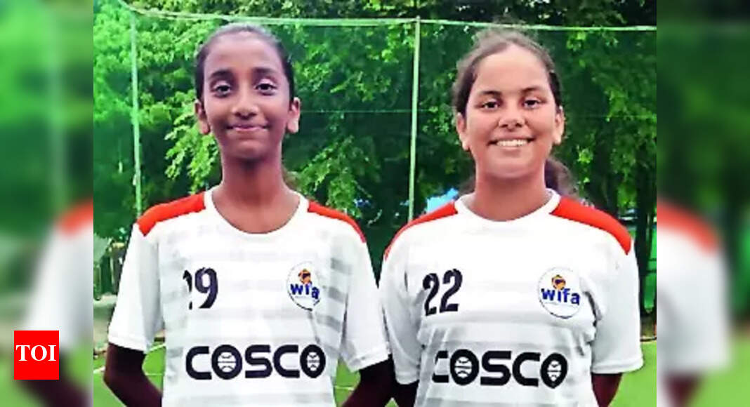 Football Tournament: Two city girls selected for Maharashtra Sub-Junior ...
