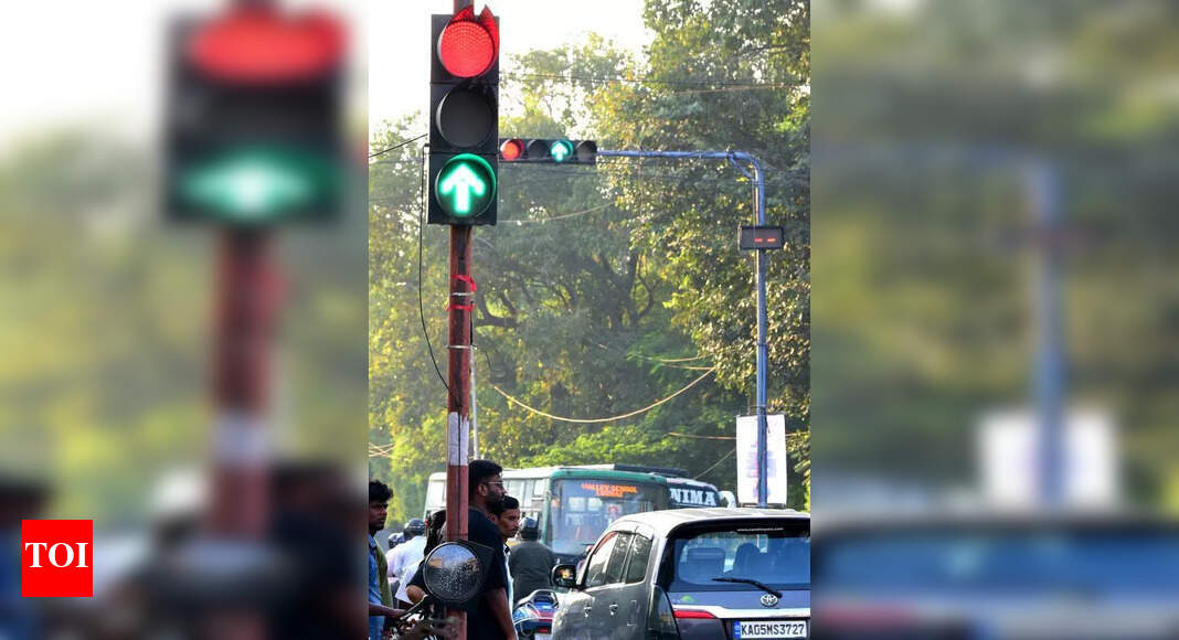Traffic Signals: In 5 years, 33% jump in traffic signals in Bengaluru ...