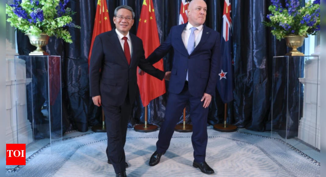 New Zealand spy report calls out China for interference - Times of India