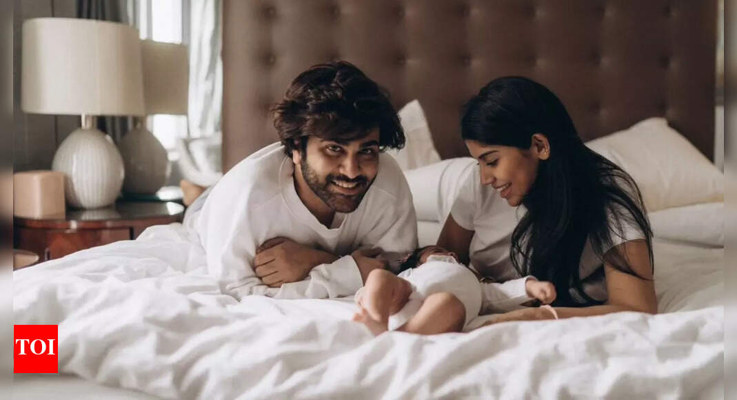 Sharwanand shares glimpses from his vacation with wife Rakshitha Reddy and daughter Leela Devi ...