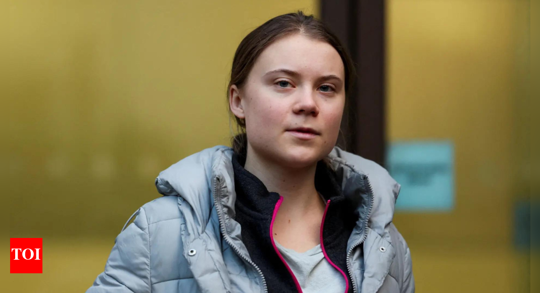 Greta Thunberg arrested at pro-Palestinian demo in Denmark - Times of India