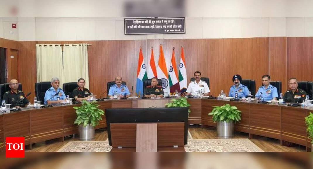 Joint Command And Control Centres: Top military brass deliberateson ...