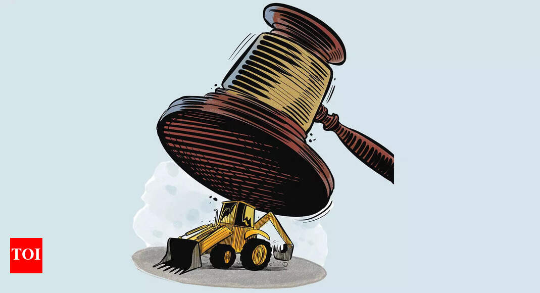 How SC can stop bulldozers | India News - Times of India