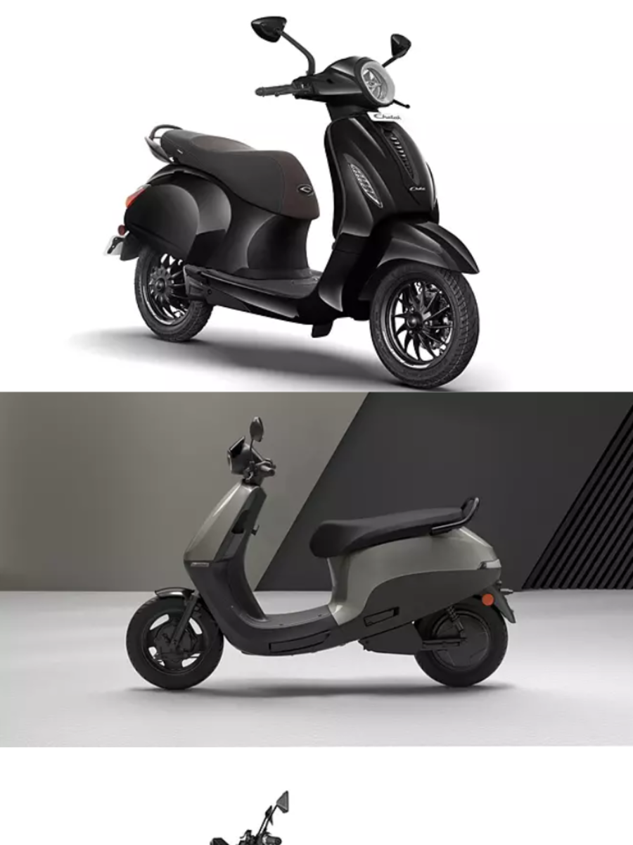 5 Electric Scooters With Longest Range Under Rs 1 Lakh, OLA S1 X, Bajaj ...