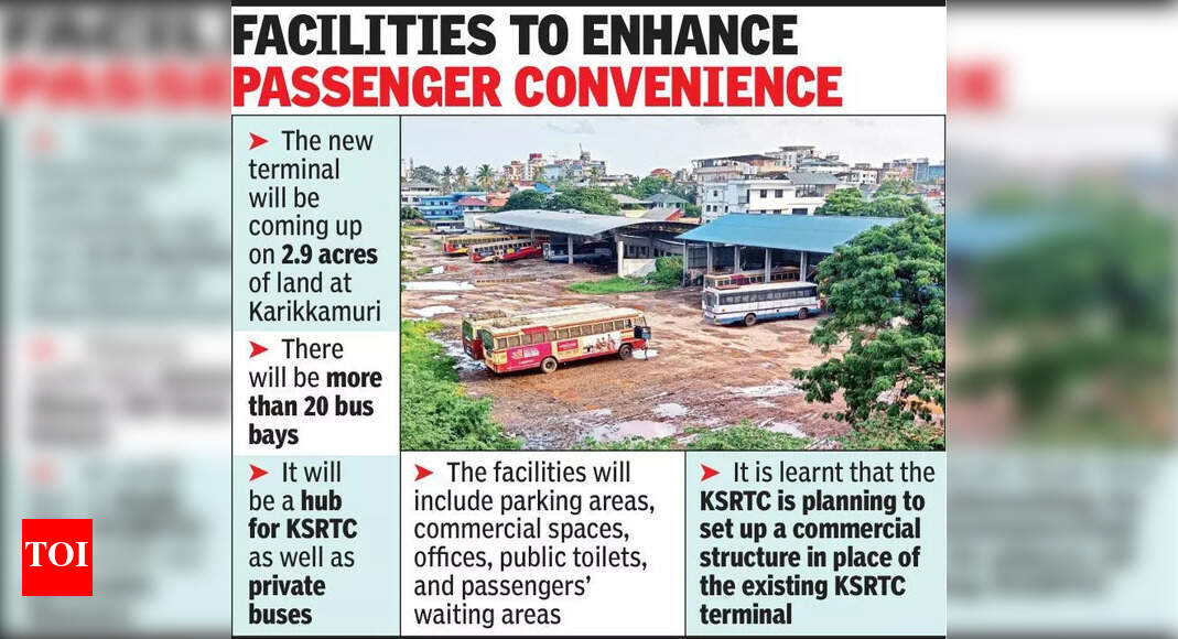 New KSRTC bus terminal works hit a legal roadblock | Kochi News - Times ...