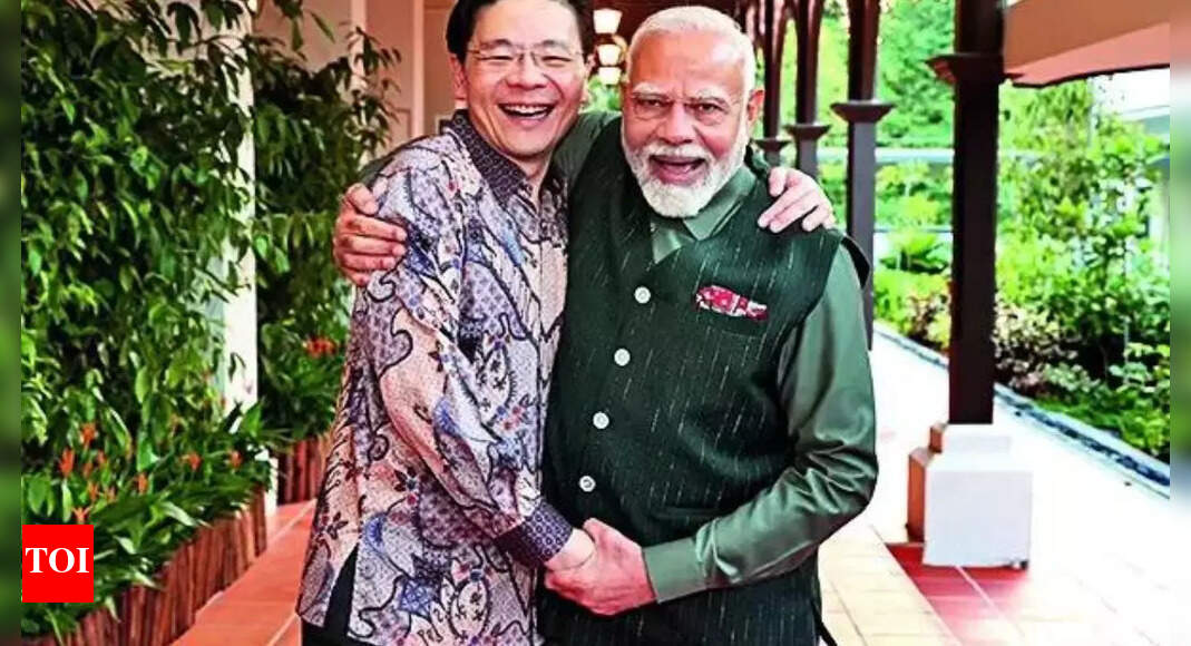 PM Modi in Singapore, semiconductor pact set to be inked today | India ...