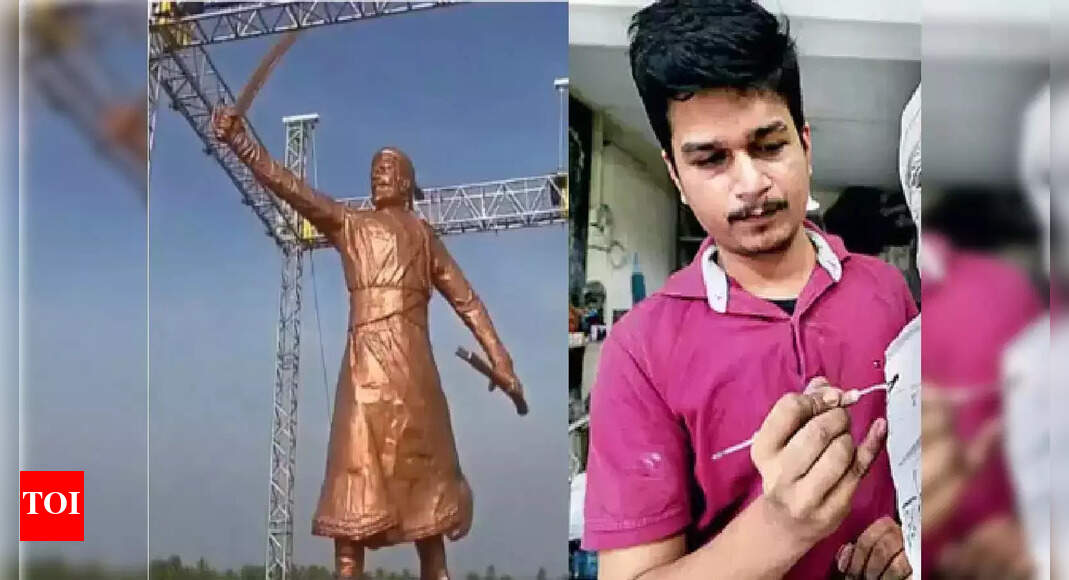 Shivaji statue collapse case: Sculptor-contractor sent to police ...