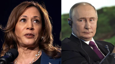 US elections: Russian President Putin 'supports' Kamala Harris - Times ...