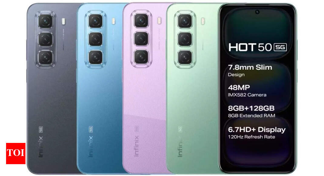 Infinix Hot 50 smartphone with 48MP camera, 5000 mAh battery launched ...