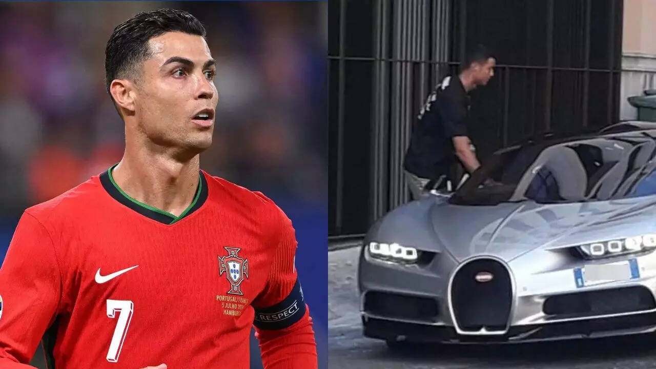 Cristiano Ronaldo Bugatti