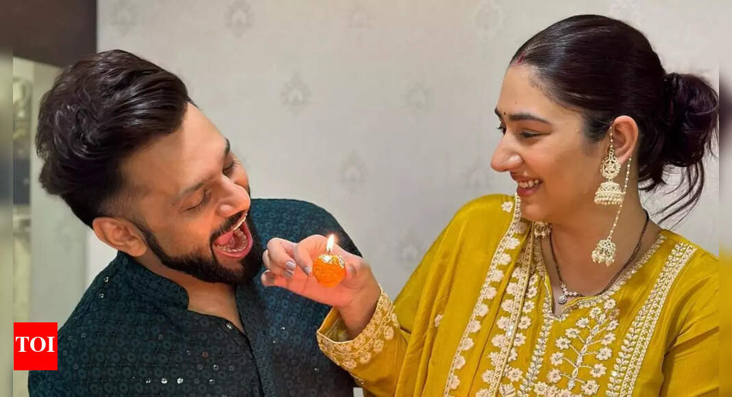 Rahul Vaidya and Disha Parmar prepare Ganpati Bappa’s favorite sweet ...