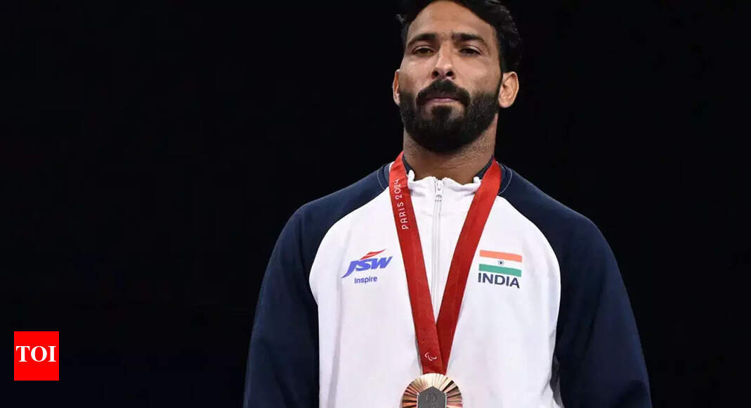 Kapil Parmar wins historic judo bronze for India at Paralympics | Paris Paralympics News - Times ...