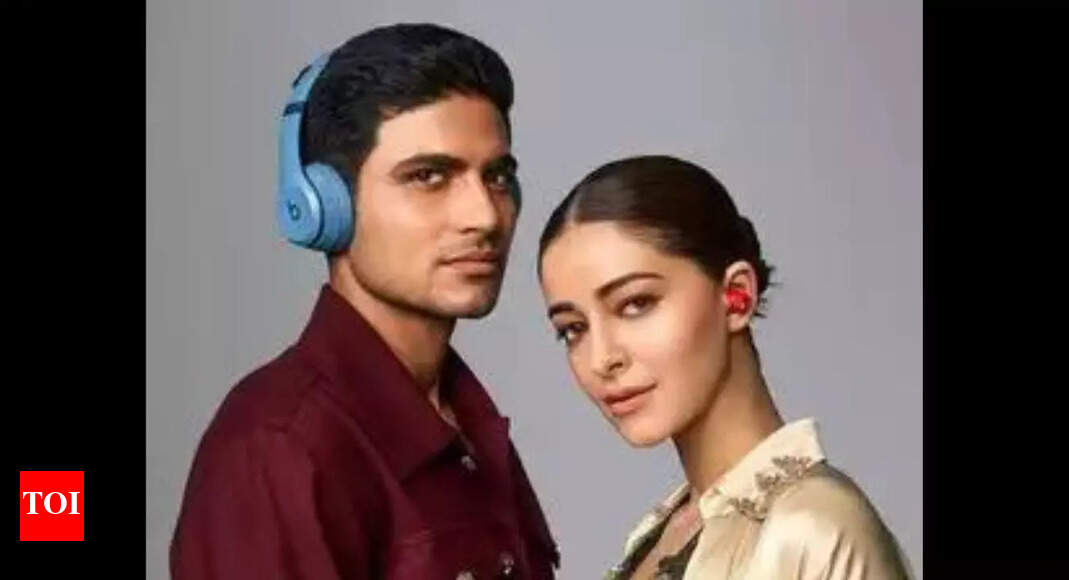 'Dost dost naa raha...': Shubman Gill and Ananya Panday ad shoot ...