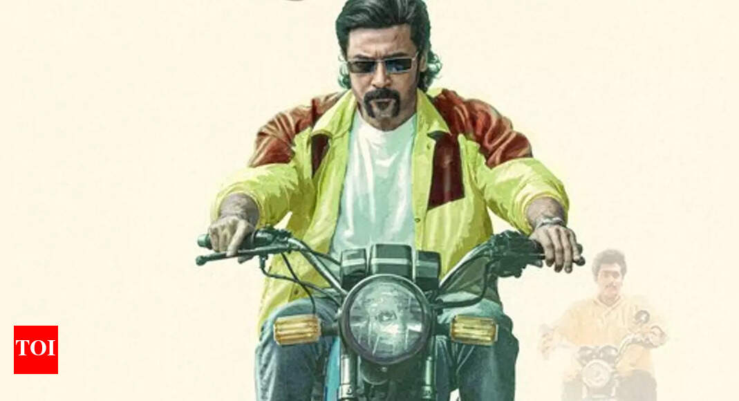 'Suriya 44' makers unveil a new poster as Suriya completes 27 years in ...
