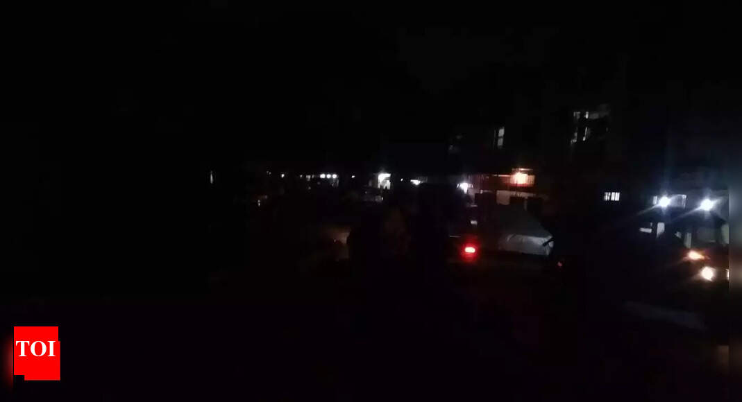 Dark night in Manipur: People turn off lights after multiple drone ...